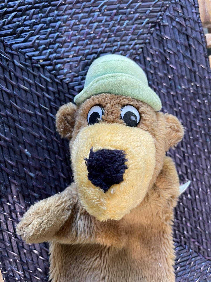 Yogi Bear Cartoon 1980 vintage puppet Hanna Barbera | eBay Australia
