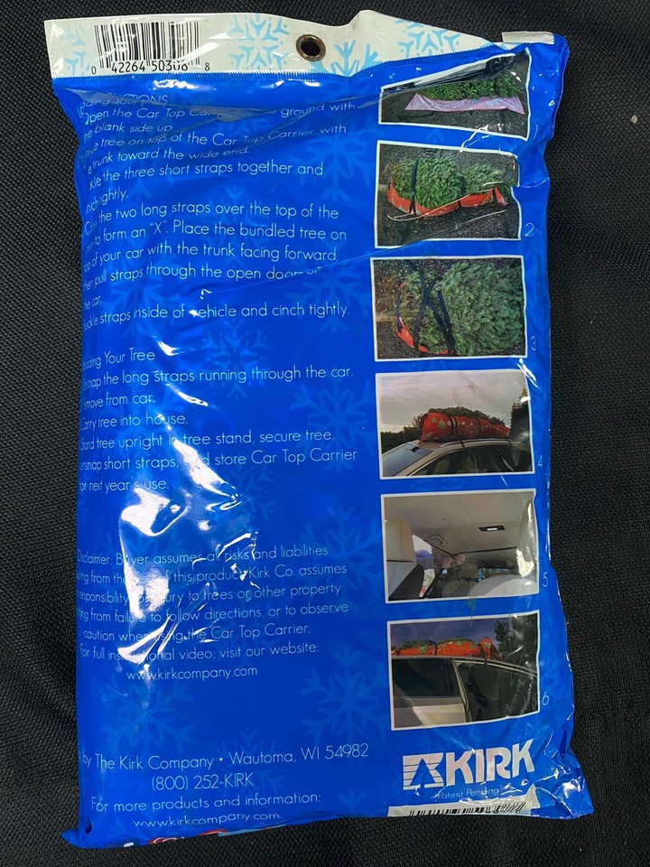 73013T50CLO Christmas Tree Hugger Car Top Carrier Kirk | eBay