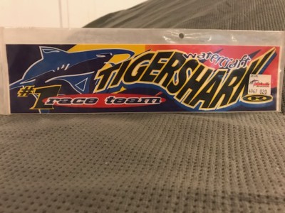 New TigerShark Jet Ski Decal Sticker TSR Daytona TS Montego Monte Carlo ...