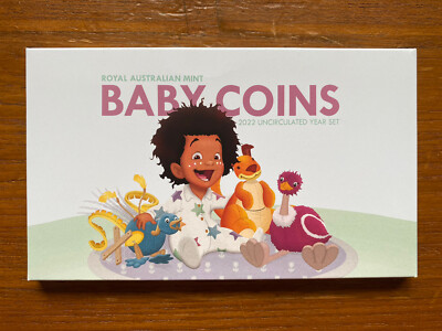 2022 Australian Baby Coins UNC six coin set, RAM. Unique 10c 50c & $2 ...