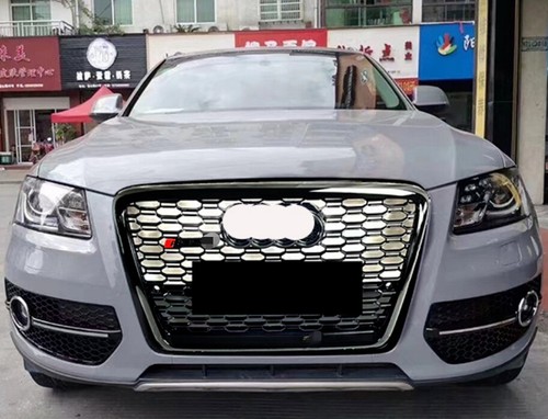 NEW style For Audi Q5 RSQ5 SQ5 2009 -2012 Front bumper mesh sliver ...