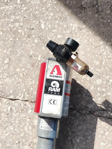 Alemite RAM 9918-A Air Operated Stub Oil Grease Pump | eBay