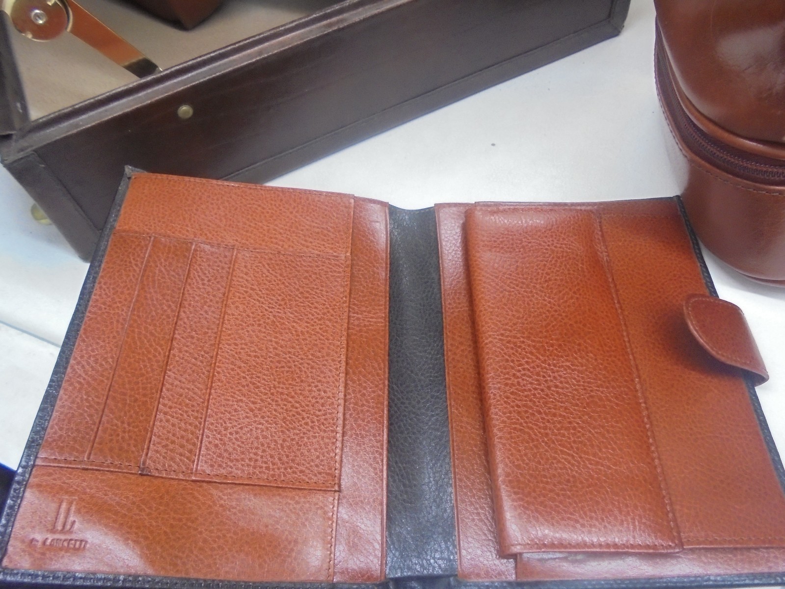 PORTAFOGLIO PORTADOCUMENTI "IL by LANCETTI" UOMO PELLE-LEATHER WALLET ...