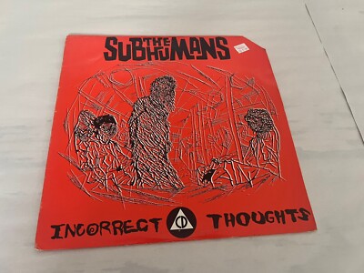 The Subhumans, Incorrect Thoughts. 12” Vinyl, 1985, Punk | eBay
