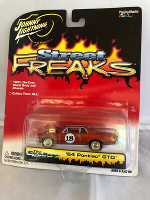 Johnny Lightning 64 Pontiac GTO Street Freaks White Lightning | eBay