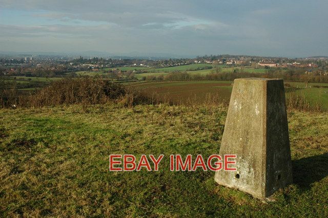 PHOTO TRIG POINT ON WHITTINGTON TUMP OR CROOKBARROW HILL VIEW TO THE ...