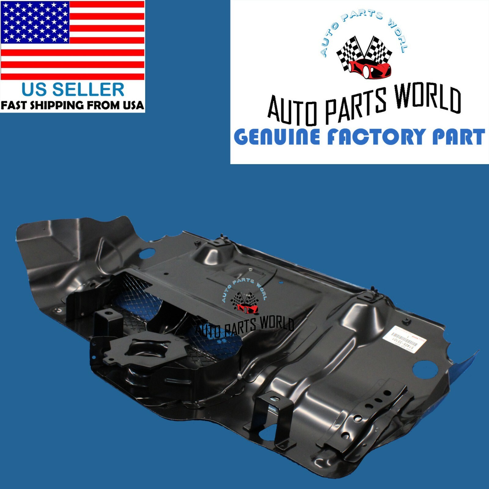 GENUINE OEM TOYOTA FJ GX470 4RUNNER 4WD UNDER RADIATOR SPLASH COVER ...