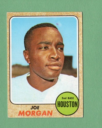1968 Topps Baseball ~ Joe Morgan ~ Card #144 ~ EX+ corner crease | eBay