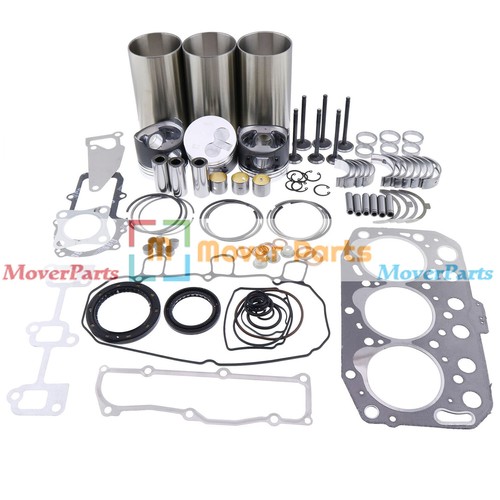 Overhaul Rebuild Kit For Yanmar Engine 3TNV70-XJUV John Deere Gator 6x4 ...