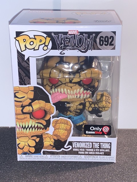 Funko POP! Marvel Venomized The Thing Exclusive Vinyl Figure #692 ...