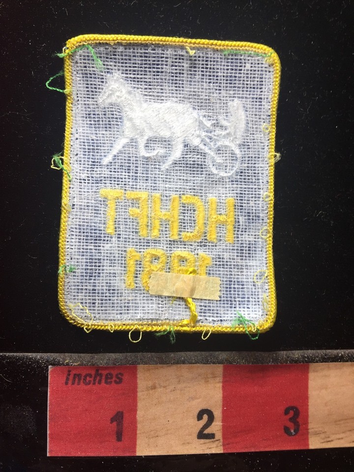 Vtg 1981 HANOVER CYCLERS HORSE FARM TOUR PENNSYLVANIA Bicycle Chariot ...
