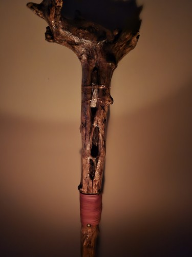 Hand-Carved Ceremonial Staff | eBay