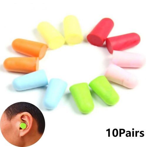 Hearing Protector Anti-noise Polyurethane Foam Earplugs Tapered ...