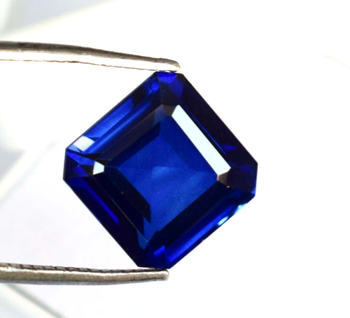 8 ct Ceylon Royal Blue Sapphire Radiant Cut Natural Loose Gemstone | eBay