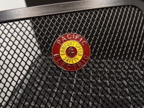 NEW Railroad Train "PACIFIC ELECTRIC" Enameled Lapel Pin GUARANTEED FOR ...