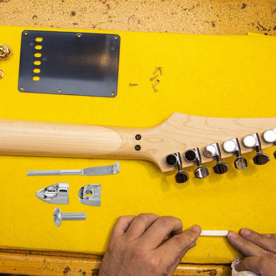 4 Pcs Instrument Parts Music Repair Kit Banjo Hook Bracket Accessories ...