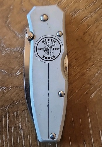 Klein Tools 44001 Lockback Folding Knife Japan Nicked Tip | eBay