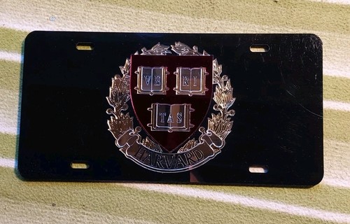 Harvard Specialty Acrylic License Plate (Officially Licensed Product ...
