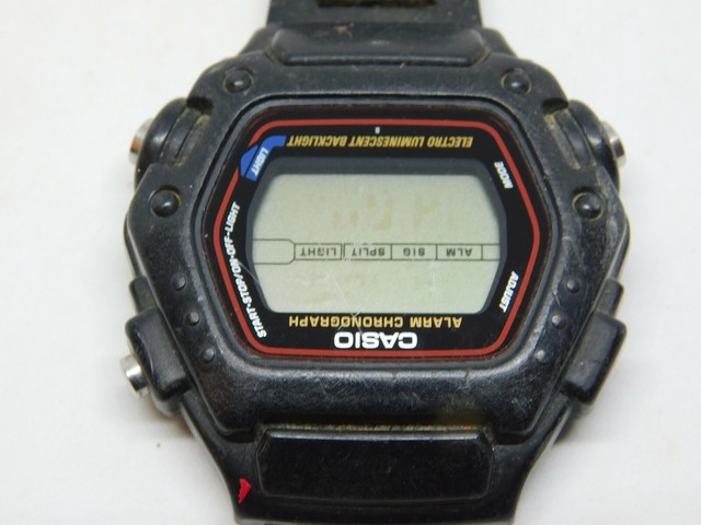 Vintage 1994 Casio Dw-290-t 200m Digital Diver Watch Module 1189 RARE ...