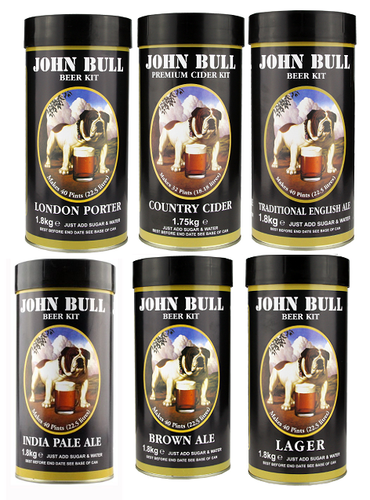 John Bull BEER KIT 1.8kg Just Add Sugar and Water Makes 40 Pints Home ...
