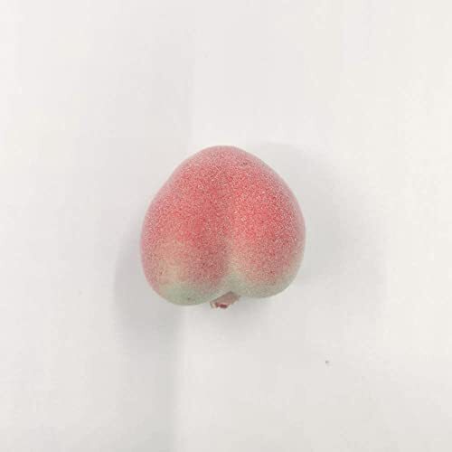 Mini Artificial Peach Fake Peach Mini Fruit Small Peach Simulation ...