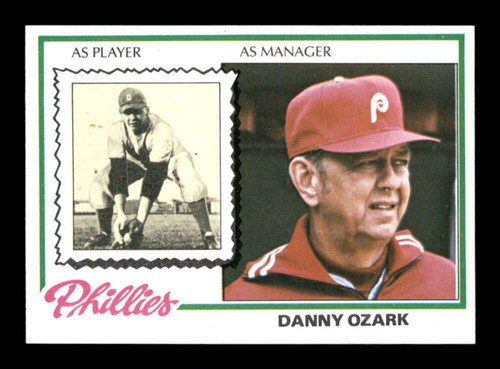 1978 Topps #631 Danny Ozark MG NM/NM+ X2947363 | eBay