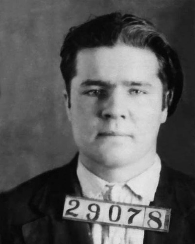 PRETTY BOY FLOYD MUG SHOT 8X10 PHOTO MAFIA ORGANIZED CRIME MOBSTER MOB ...