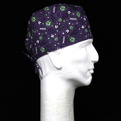 Marvel Hulk All Over Theme Scrub Hat | eBay