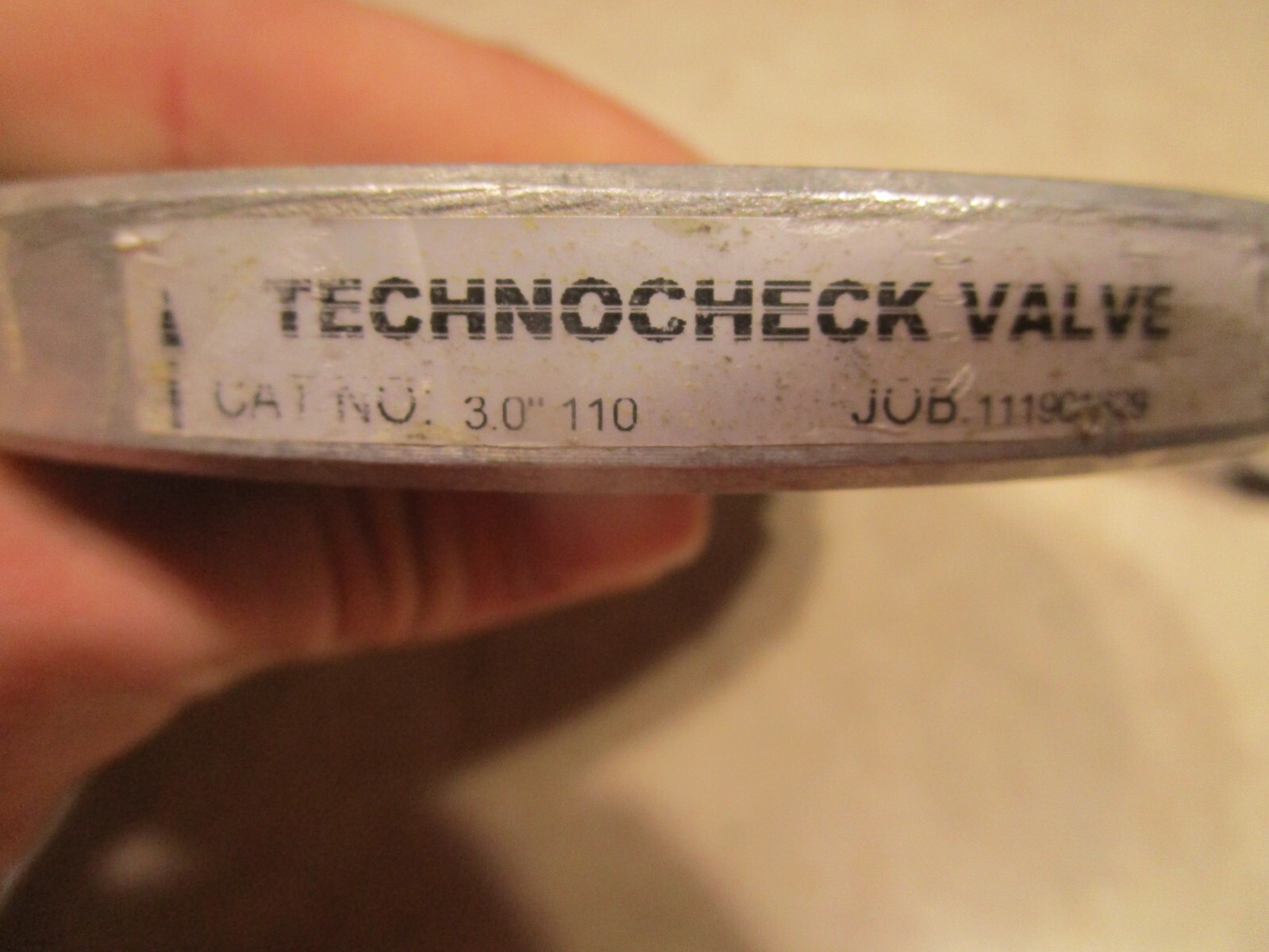 TECHNOCHECK VALVE 3" 110, R0402 | eBay