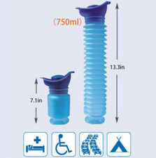 750ml Portable Adult Urinal Camping Travel Car Urination Pee Toilet ...