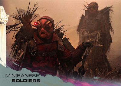 Solo: A Star Wars Story SILVER PARALLEL BASE Card #40 / MIMBANESE ...