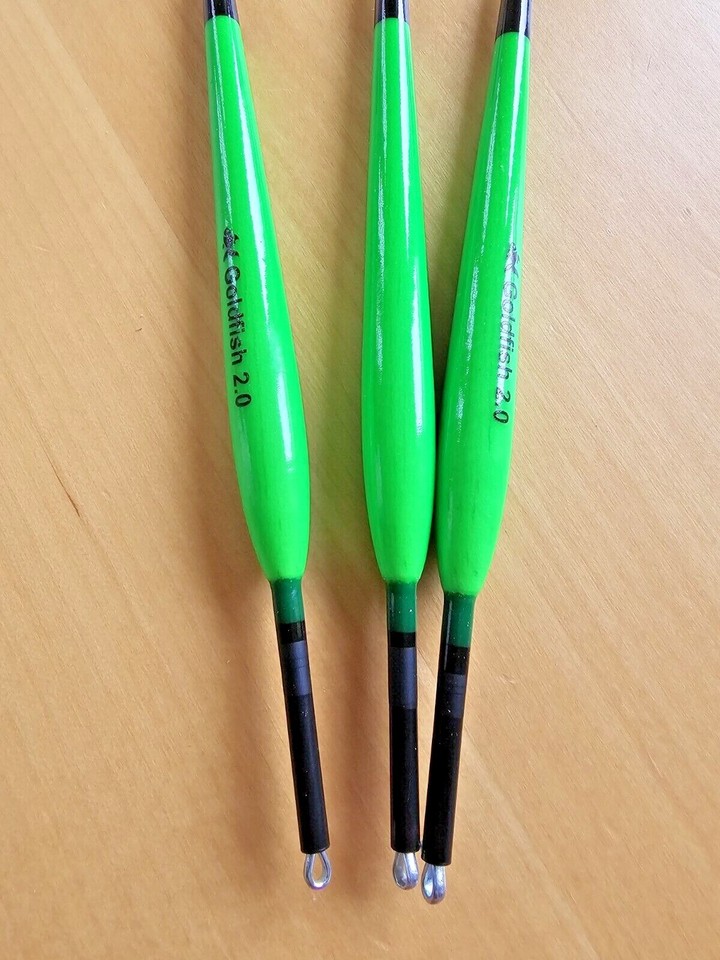 Slider waggler/ sensitive floats, set of three different tips | eBay UK
