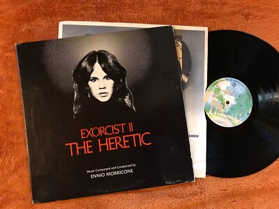 EXORCIST II: THE HERETIC Soundtrack ENNIO MORRICONE Orig 1977 VINYL LP ...