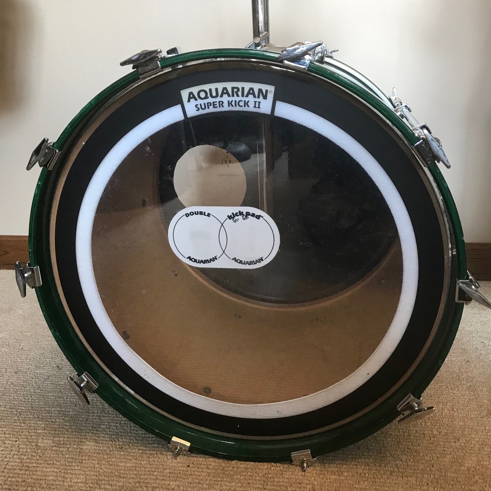 Premier Signia 5 Piece Shell Kit Emerald Green Drum Set Power Tom Sizes ...