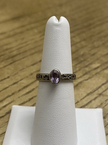 Designer Signed Silpada Amethyst Gemstone Sterling Silver 925 Ring ...
