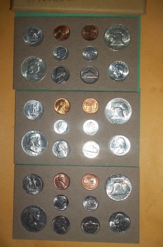 1954 PDS Double Mint Set | eBay