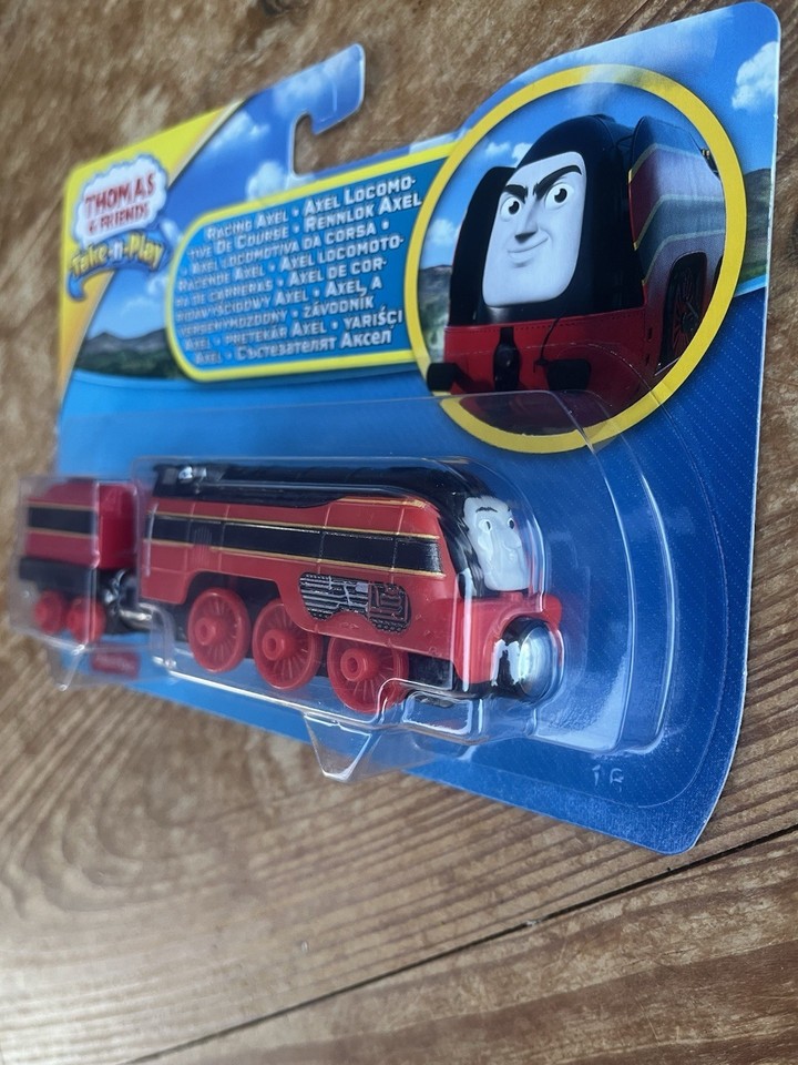 Take Along N Play Thomas The Tank Engine And Friends Train Racing Axel