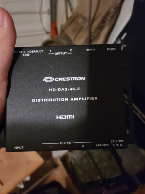 Crestron HD-DA2-4K-E HDMI Distribution Amplifier | eBay