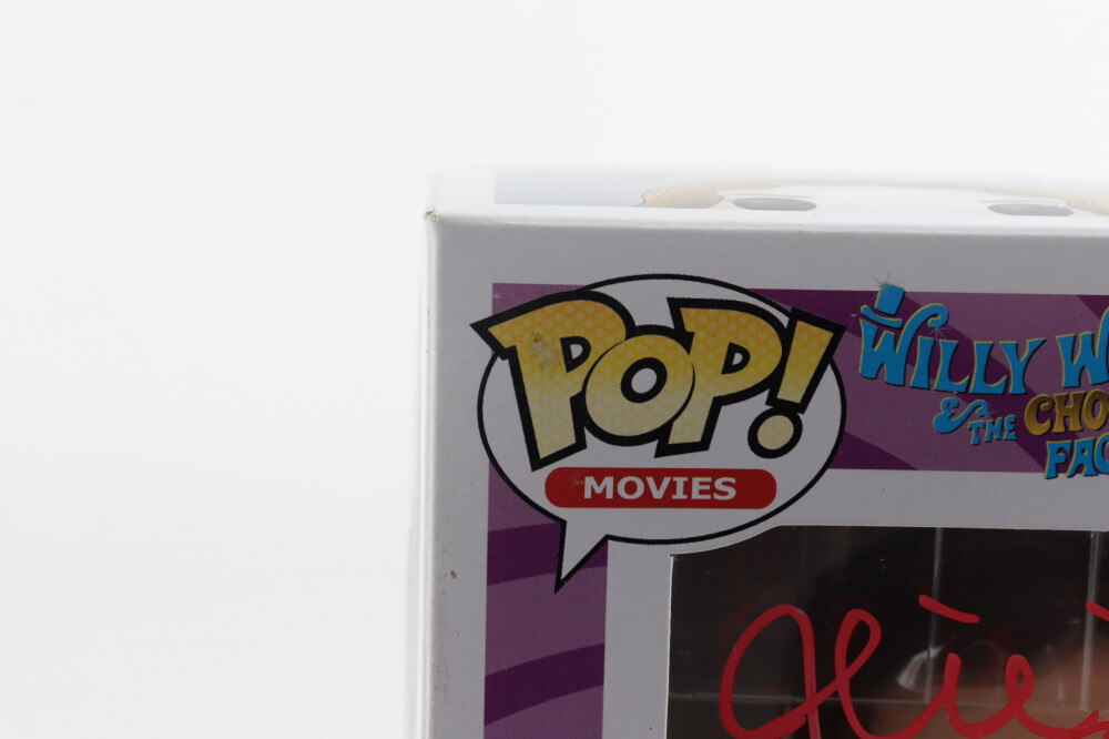 JULIE DAWN COLE SIGNED VERUCA SALT WILLY WONKA FUNKO POP! 329 VINYL ...