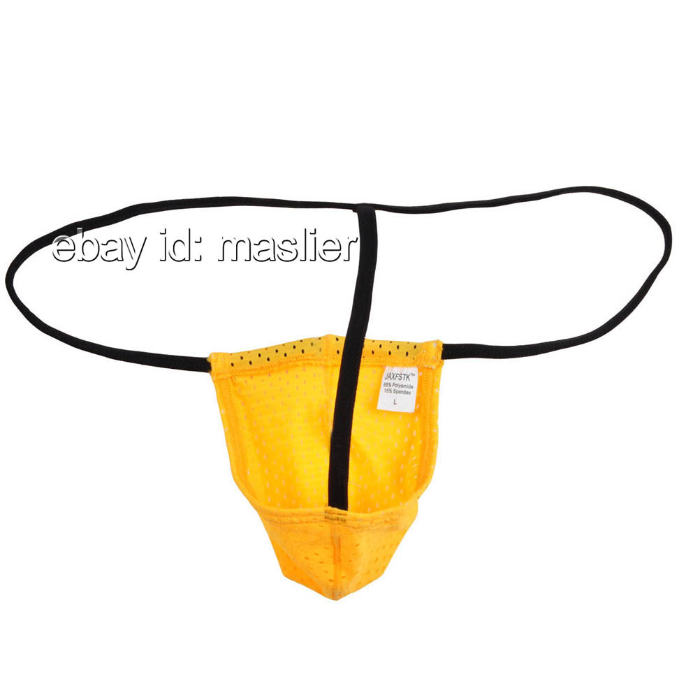 Men's String Micro Breathable Sexy Bikini G-Strings Male Thong ...