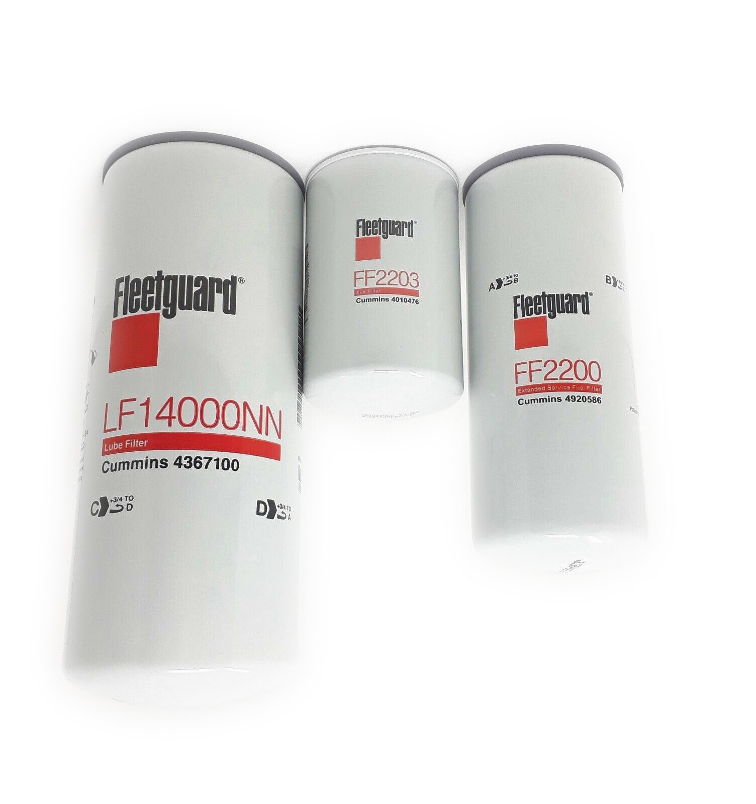 FLEETGUARD FF2200 - Fuel filter cross reference