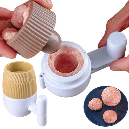 2Pcs Meatball Maker Meat Baller Rice Ball Kitchen Non-Stick Mold | eBay ...