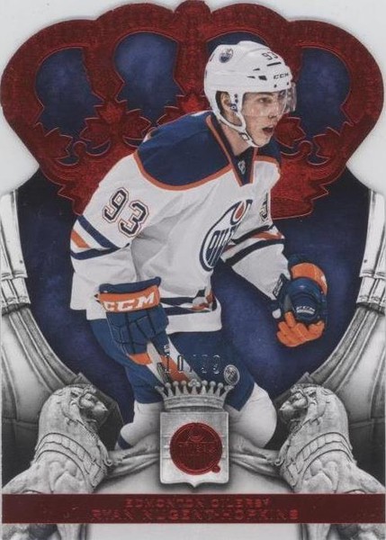 2013-14 Panini Crown Royale - Premiere Date Ruby #84 Ryan Nugent ...