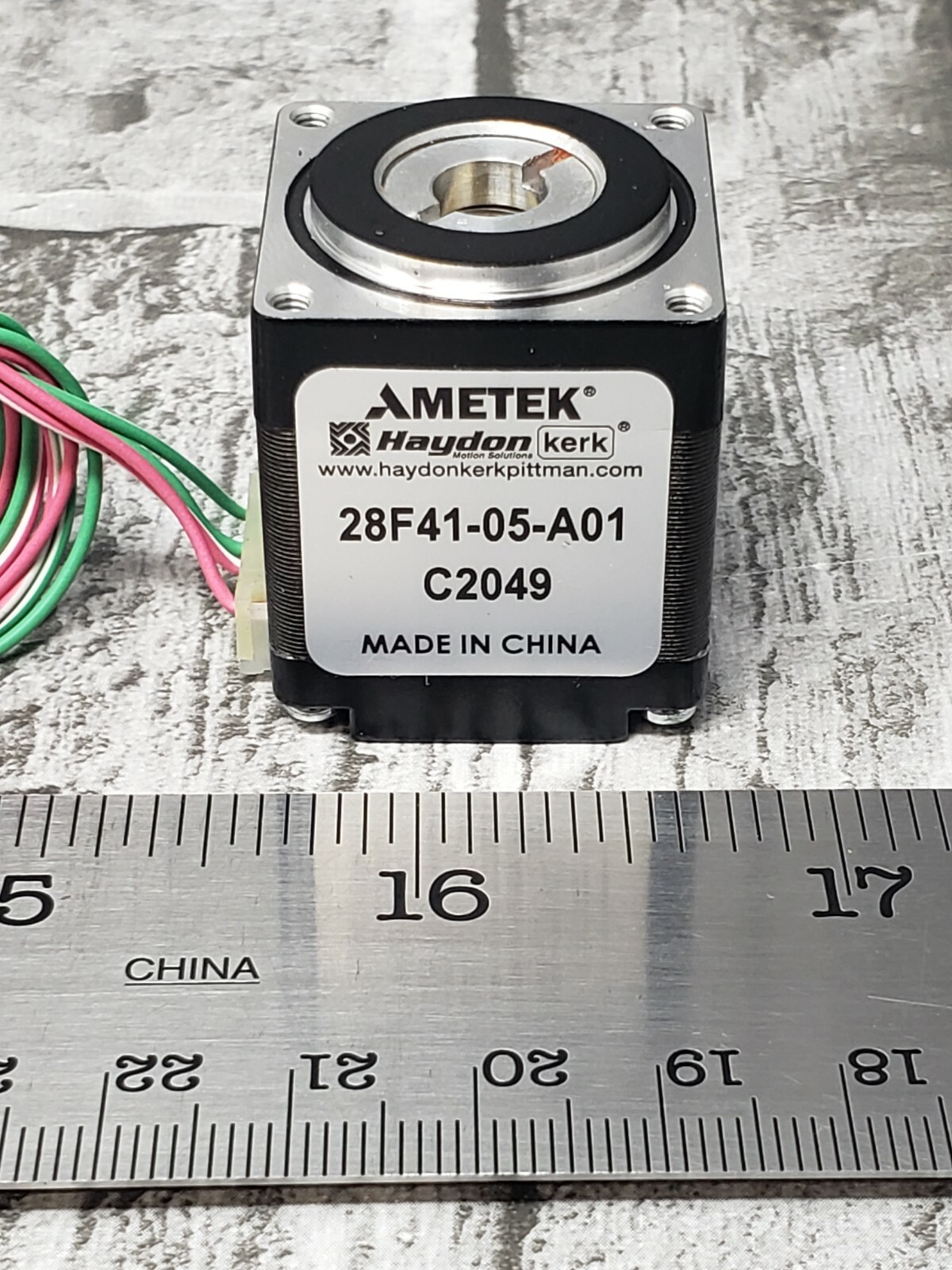CNC Haydon Ametek 28f41-05-A01 Size 11 Stepper Motor Linear (C2049) NEW ...