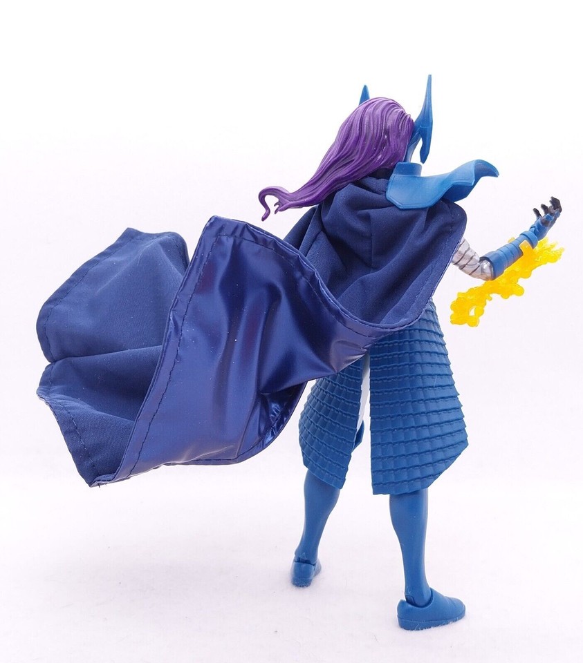 SU-C-PSY: 1/12 fabric wired blue cape for Marvel Legends Marvel Legends ...