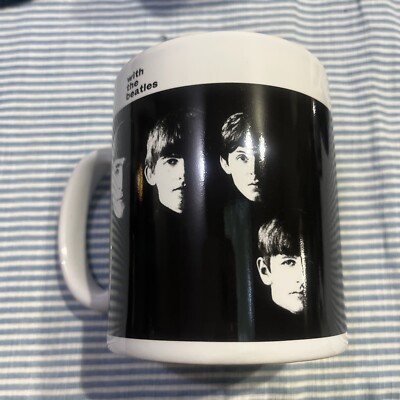 THE BEATLES Coffee Mug Tea Cup Album Cover With the Beatles WHITE BLACK ...