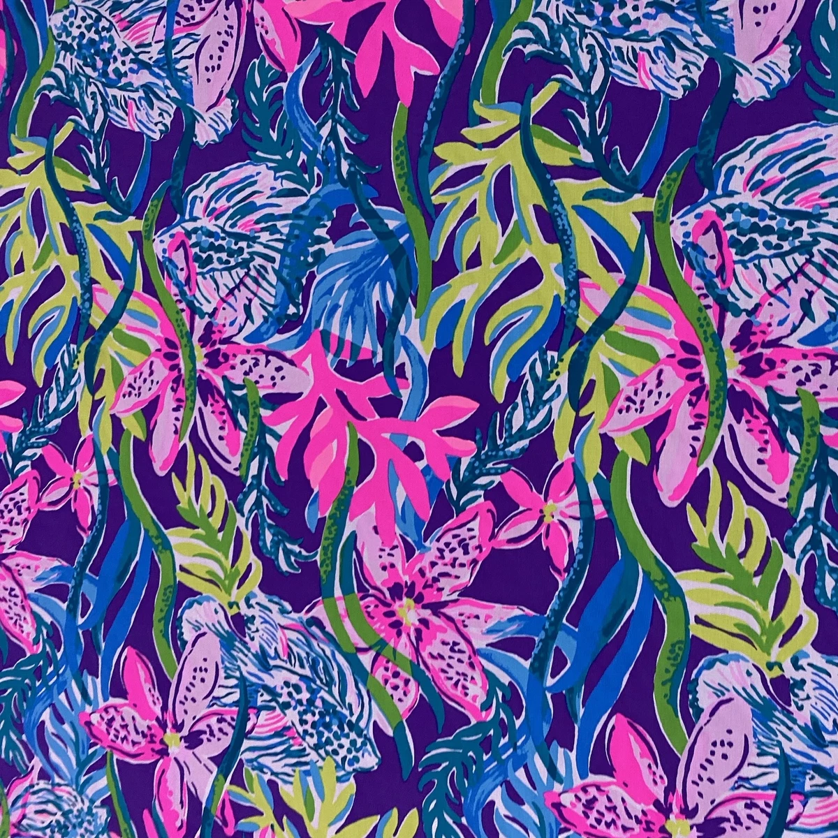 Lilly Pulitzer Patterns Purple