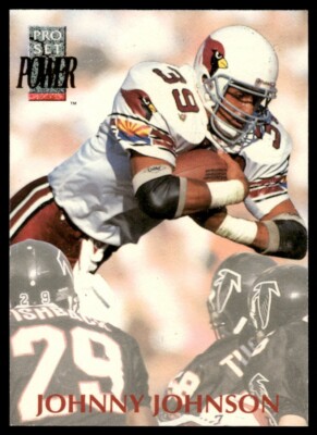 1992 Pro Set Power JOHNNY JOHNSON #39 Phoenix Cardinals - FREE Ship! | eBay