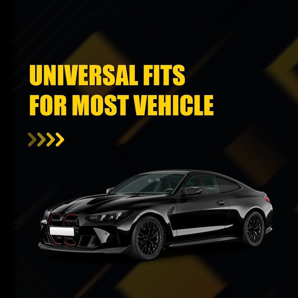 Carbon Fiber Front Car Hood Side Air Flow Vent Hole Cover Scoop Decor ...