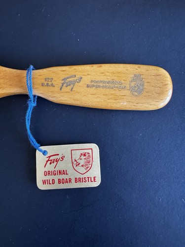 Vintage Fay's Professional #177 Wooden Hair Brush NEW in Original Box ...